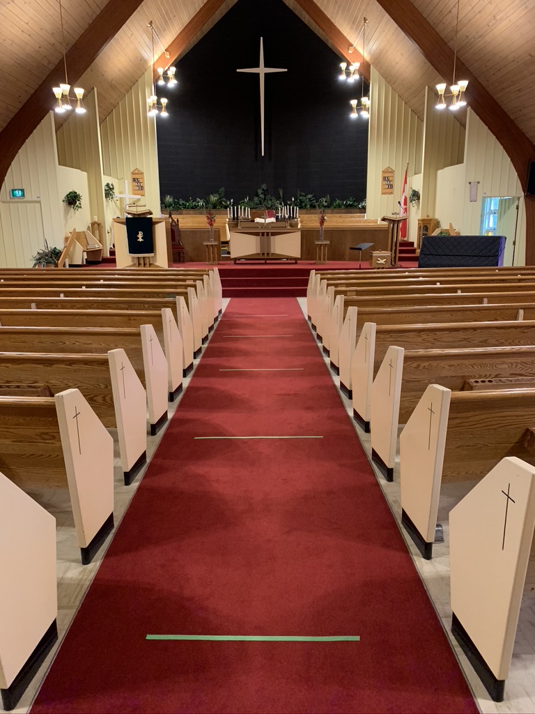 Trinity United Church Re-Entry Plan